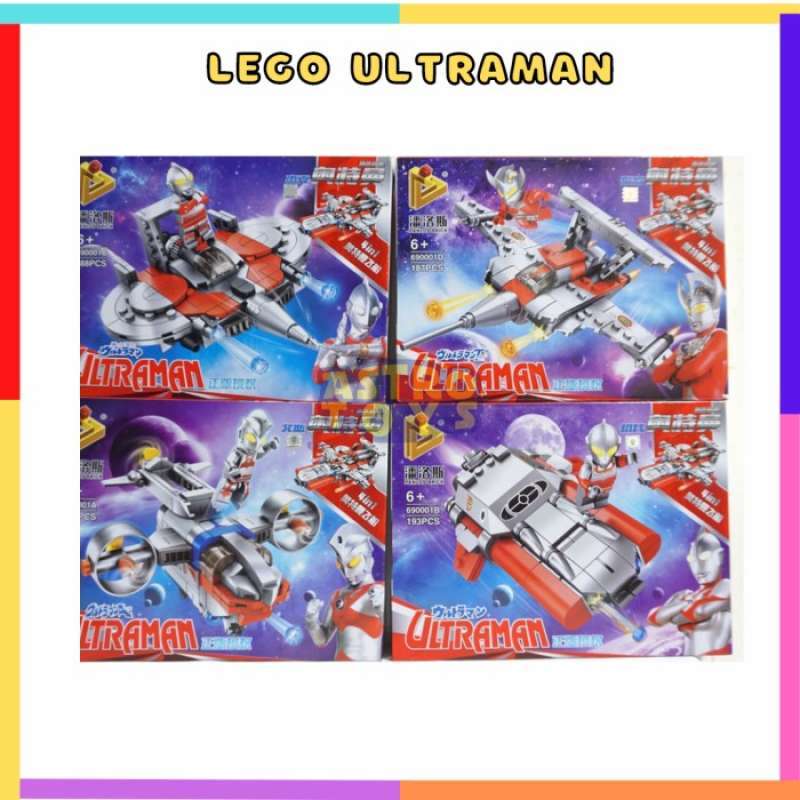Jual Lego Brick Ultraman Battle Plane 690001a Di Seller Tocko99 ...
