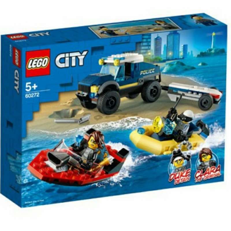 Promo Lego City 60272 Elite Boat Transport Diskon 50% Di Seller Tocko99 ...