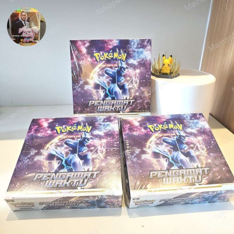 Promo Pokemon Booster Box Pengamat Waktu S10d Tcg Indo Diskon 23% Di ...