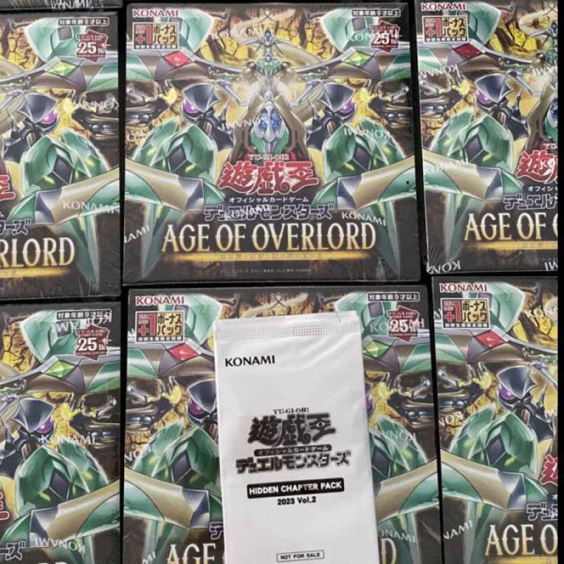 Promo Yugioh Yu-gi-oh Ocg Booster Box Age Of Overlord (japan/jepang) Agov Diskon 23% Di Seller ...