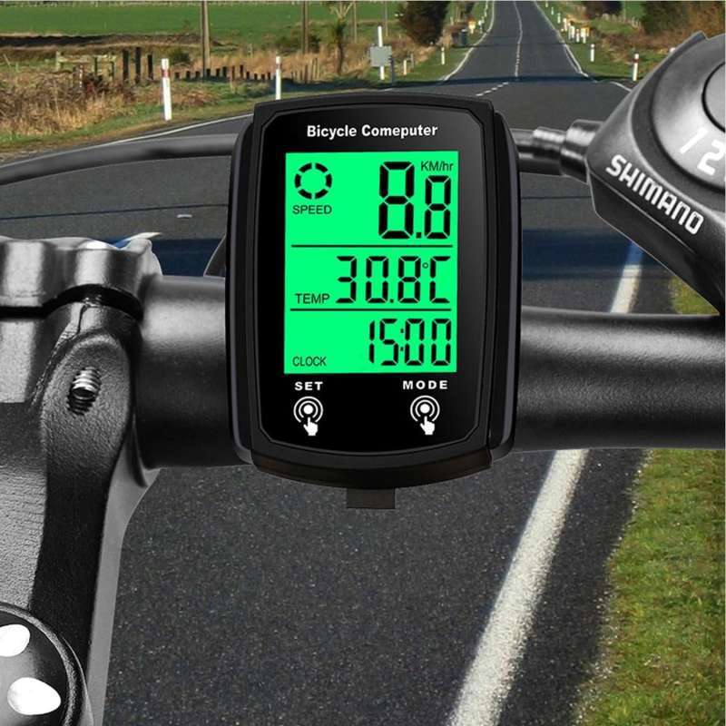 Jual Cnc Speedometer Sepeda Digital Odometer Backlit Waterproof 19 ...