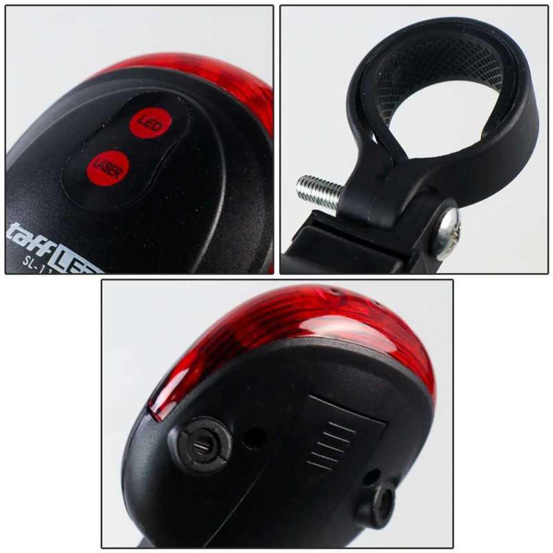 Jual Lampu Belakang Sepeda Tail Light Laser Led Waterproof Sl-116 Lampu ...