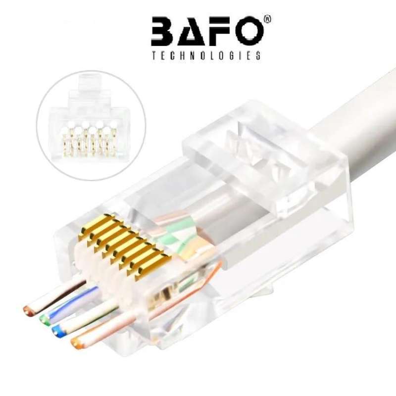 Jual Konektor Rj45 Cat6 Khusus Untuk Kabel Belden Cat6 Outdoor Ftp ...