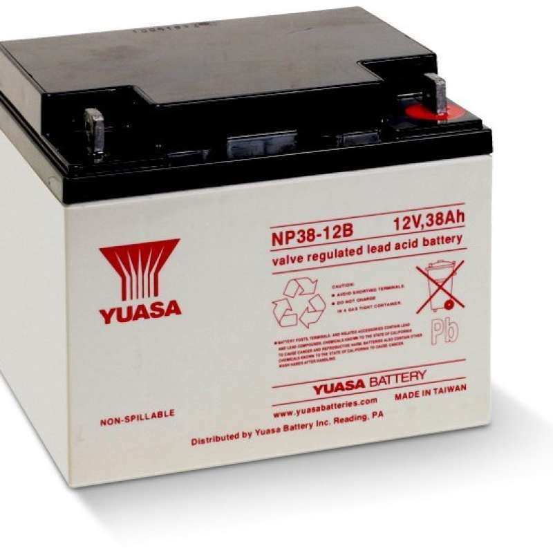 Promo Battery Yuasa Np38-12 ( 12v 38ah ) / Aki Kering Yuasa 12v 38ah ...