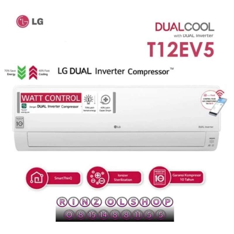 Promo Ac Split 1.5 Pk T12ev5 Dual Cool Inverter 1.5pk Diskon 2% Di ...