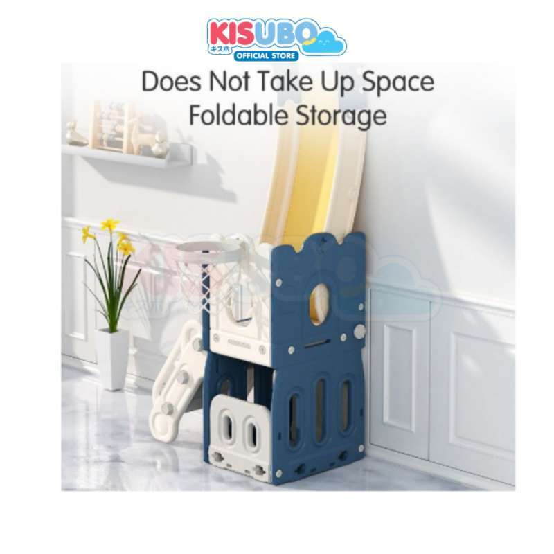 Jual New! Kisubo 7 In 1 Toddler Castle With Climber And Slide Multi-function Kids Large ...