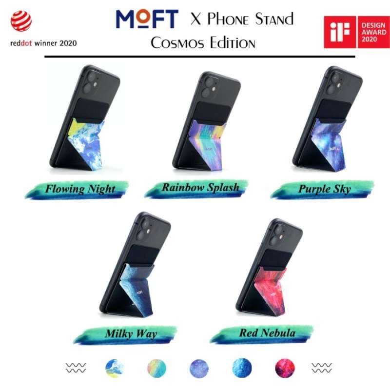 Promo Moft Stand - Moft X Phone Stand Cosmos Edition - Red Nebula ...