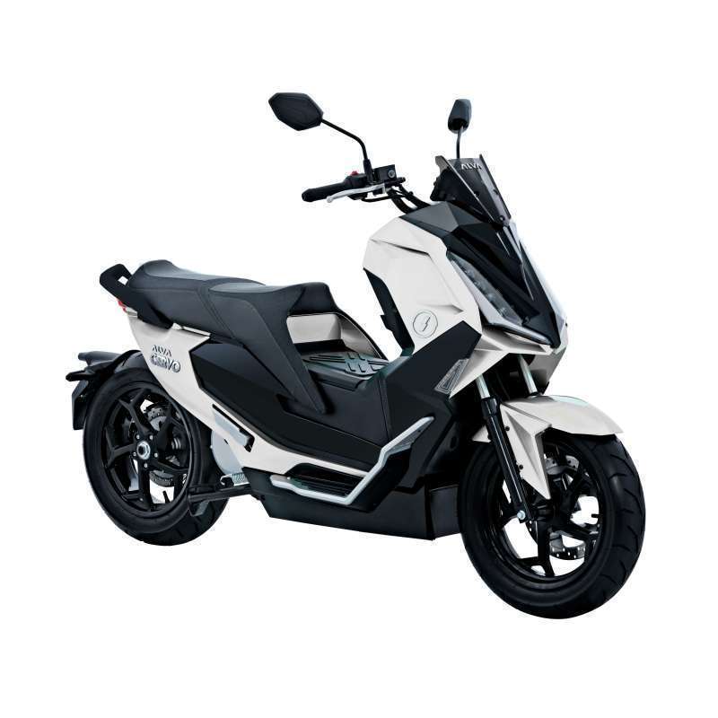 Jual Alva Cervo 2 Batteries Sepeda Motor Listrik Free Charging Dock ...