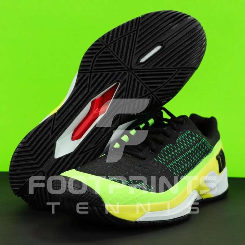 Promo Sepatu Tenis Wilson Rush Pro Extra Duty Black Yellow Tennis Shoe ...