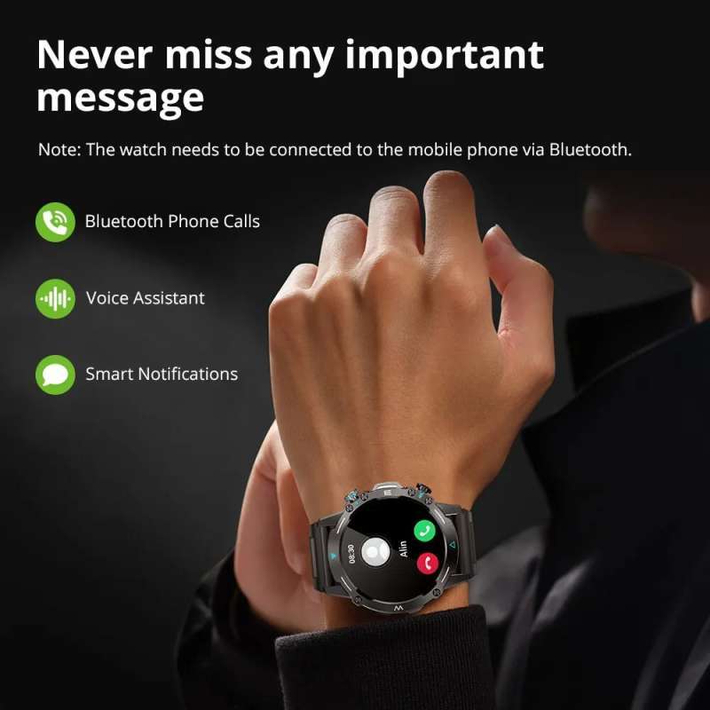 Jual Colmi M42 Military Grade Smartwatch 1.43'' Amoled Display Voice ...