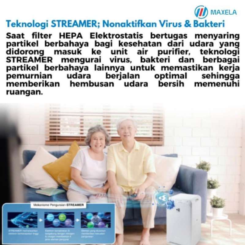 Promo Air Purifier Daikin Mc30yvm Streamer Dan Hepa Filter Best Seller ...