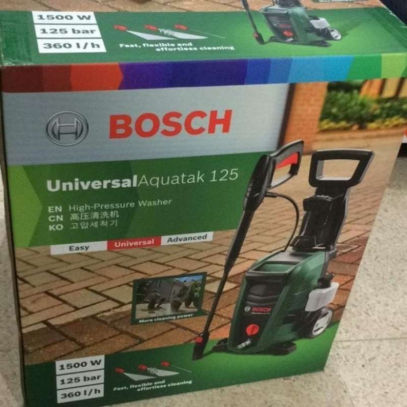 Promo Bosch Universal Aquatak 125 Jet Cleaner High Pressure Washer 125 ...
