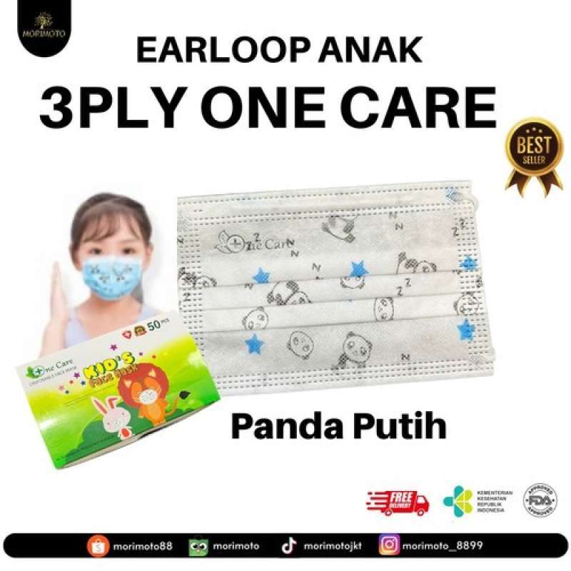 Promo Masker Anak 3ply Motif Isi 50 Kids Face Mask- Masker Anak Motif ...