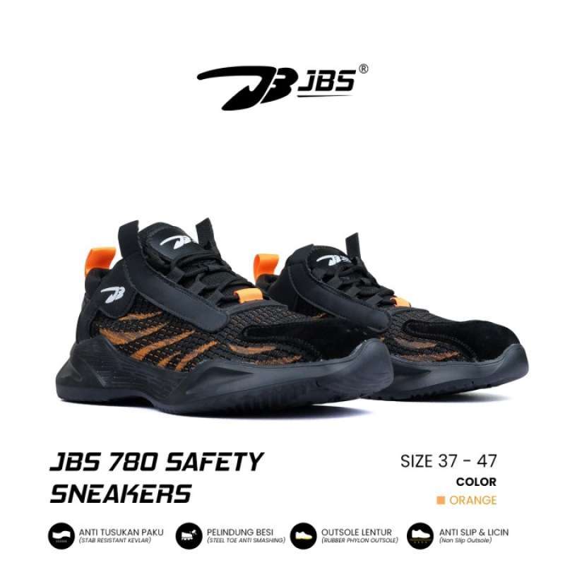 Promo Sepatu Safety Sneakers 780 / Sepatu Kerja Ujung Besi Anti Tusukan ...