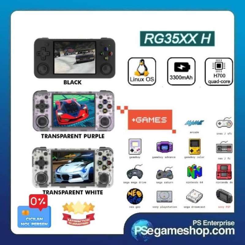 Jual Anbernic Rg35xx H Portable Handheld Retro Game Console Classic Psp ...
