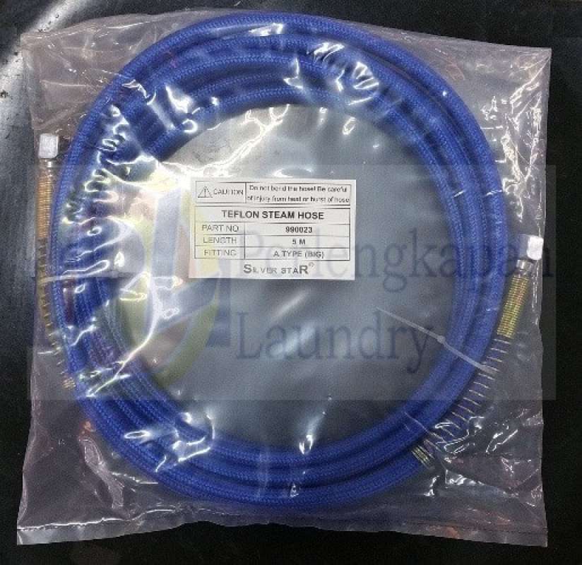 Promo Selang Setrika Uap Boiler Teflon 5 Meter Silver Star Diskon 29% ...