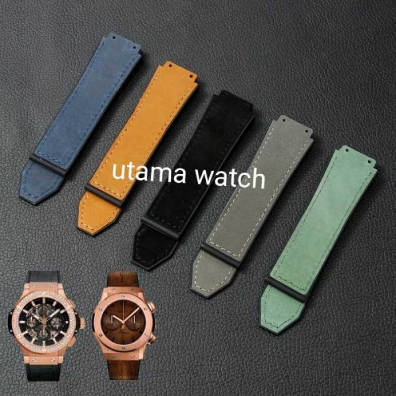 Promo Strap Tali Jam Tangan Kulit Hitam Coklat Tali Jam Geneve Tali Jam ...