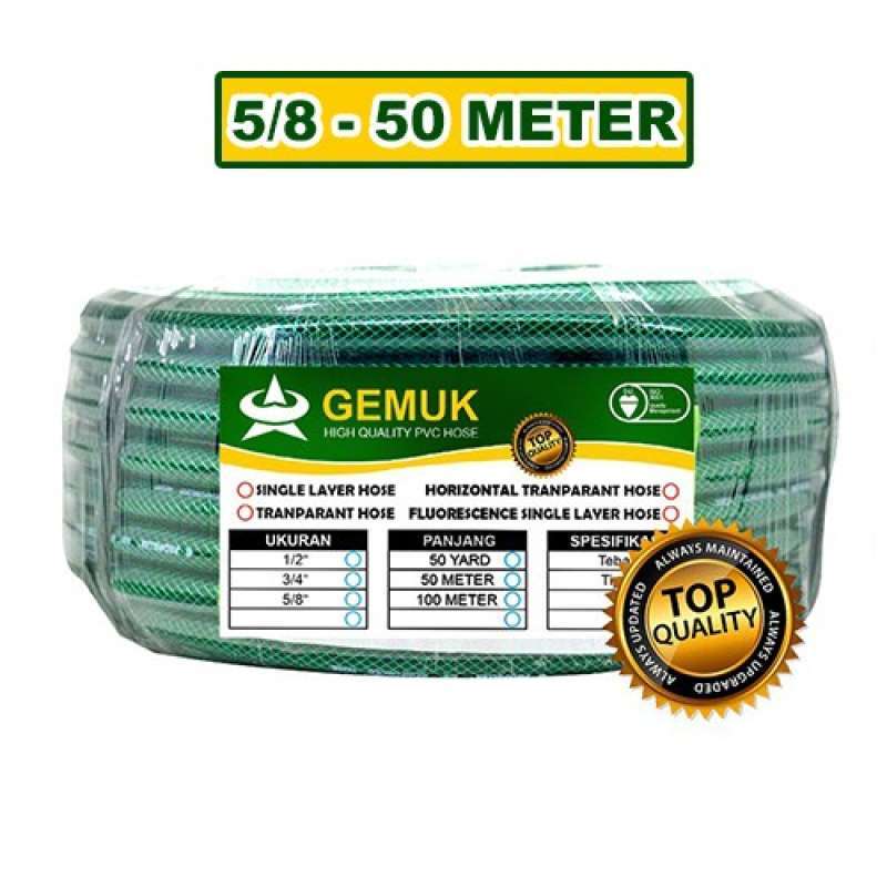 Promo Selang Air 50 Meter Ukuran 5/8 Inch / Selang Taman / Selang ...