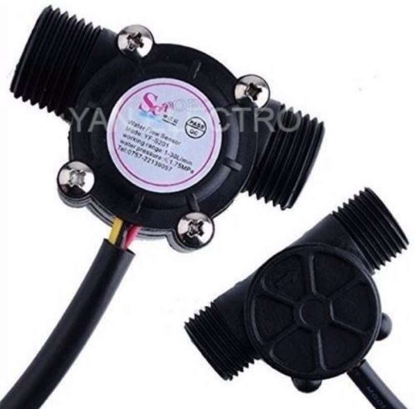 Promo Water Flow Sensor 1/2'' Control 1-30l/min For Arduino New Diskon ...