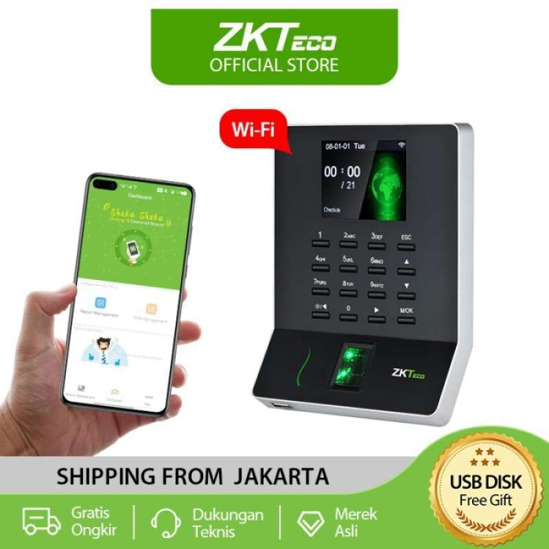 Promo Mesin Absensi Sidik Jari - Zkteco Wl20 - Wl20 Diskon 8% Di Seller Gansirsa - Cengkareng ...