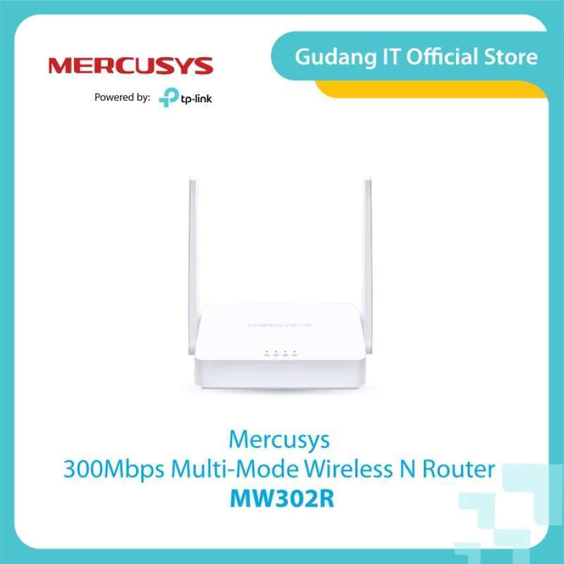 Promo Mercusys 300mbps Multi-mode Wireless N Router Mw302r Diskon 23% ...