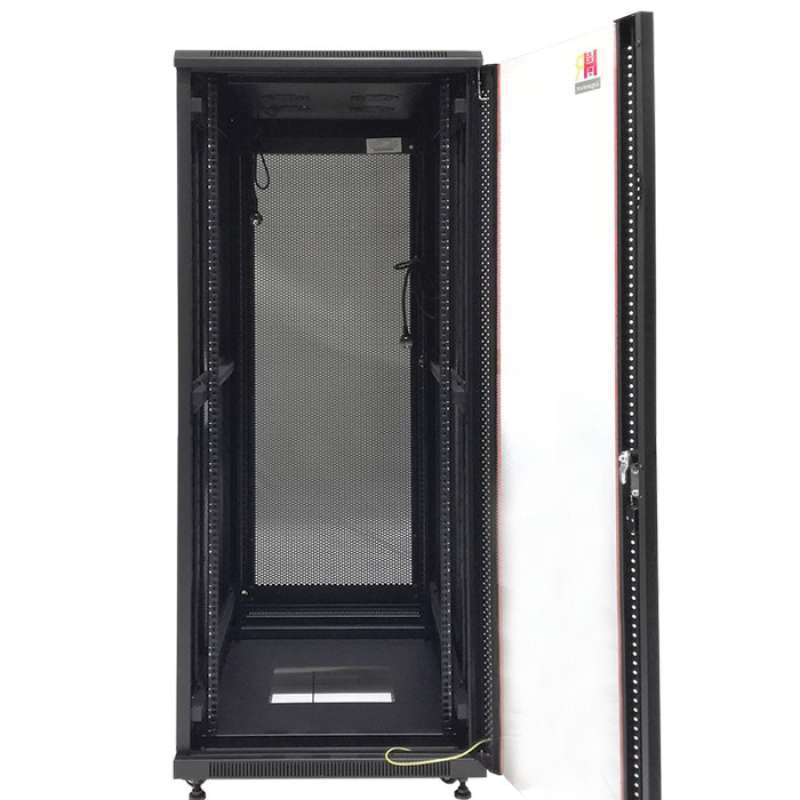 Promo Hagane Rack Server Closed Standing 20u Rack 900mm Glass Door ...