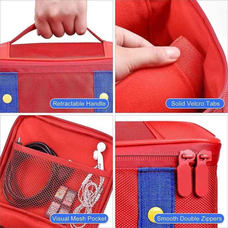 Jual Tas Nintendo Switch Oled V1 V2 Travel Storage Pouch Bag Mario ...