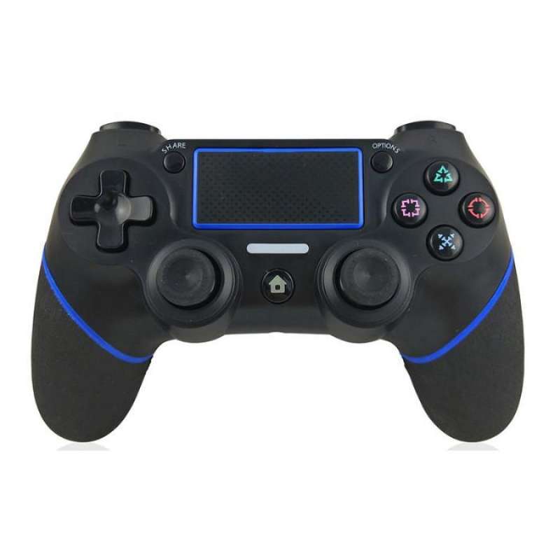 Jual Stik Ps4 Wireless Controller 4.0 Fourth Generation - Black+blue ...