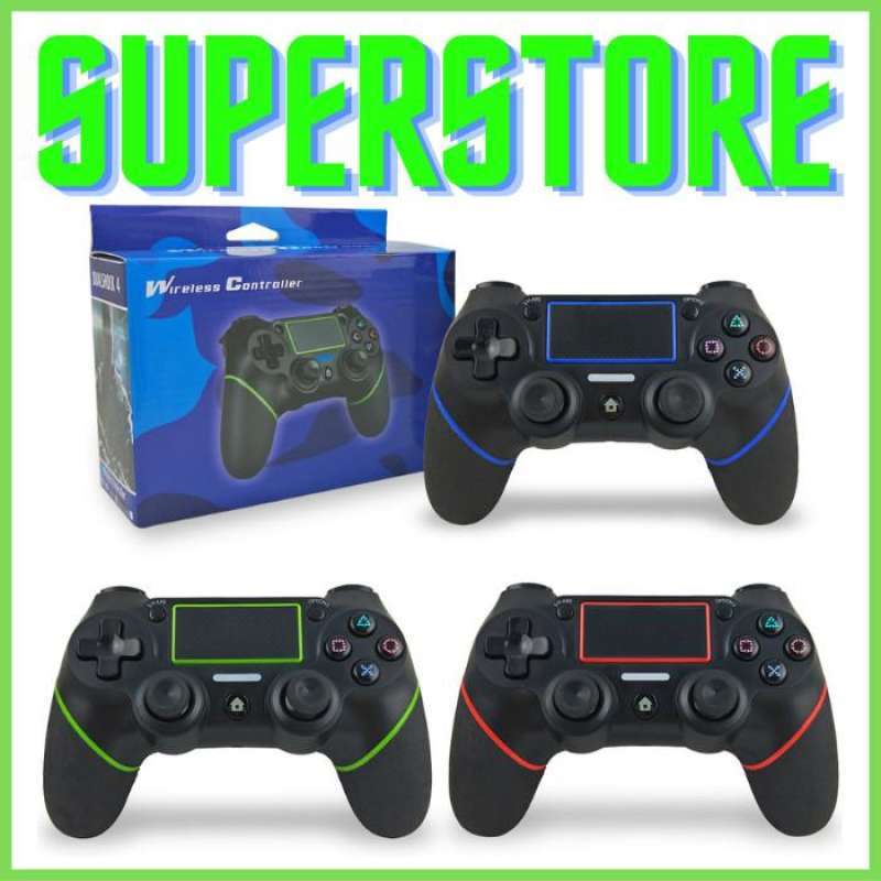 Jual Stik Ps4 Wireless Controller 4.0 Fourth Generation - Black+blue - Wireless Di Seller ...