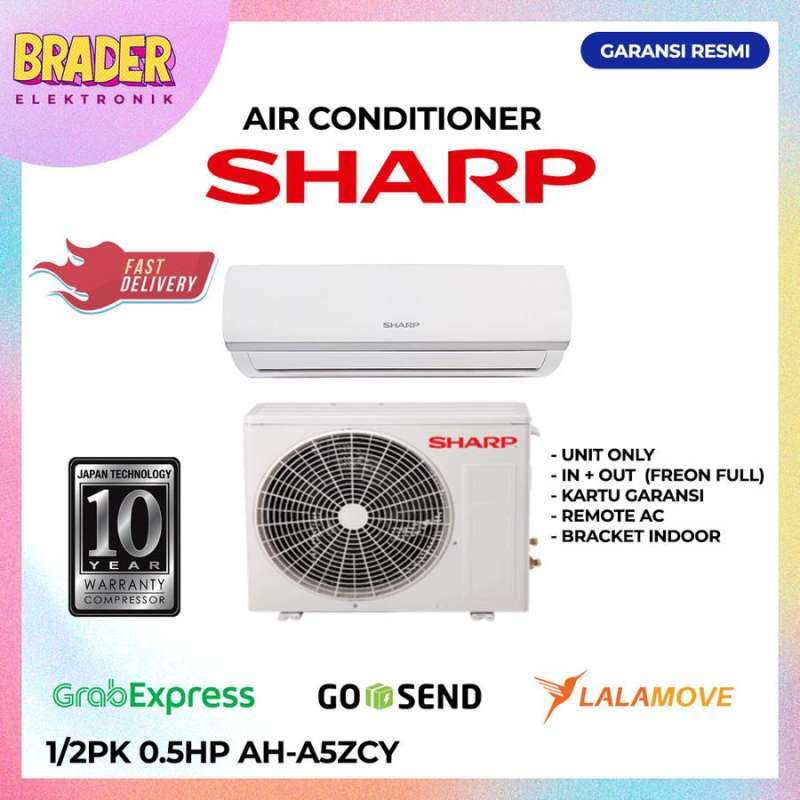 Jual Sharp Ah-a5zcy Ac Split 1/2pk R32 Standard 1/2 Pk Di Seller Brader Elektronik - Tugu, Kota ...