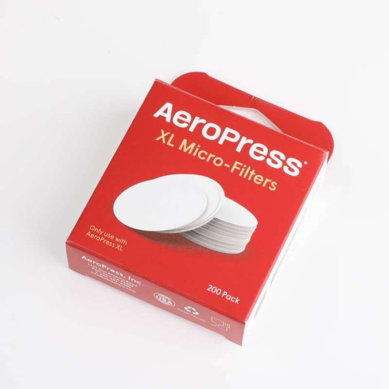Promo Aeropress Xl Micro Filter Pack Kertas Saring Kopi Bulat New ...
