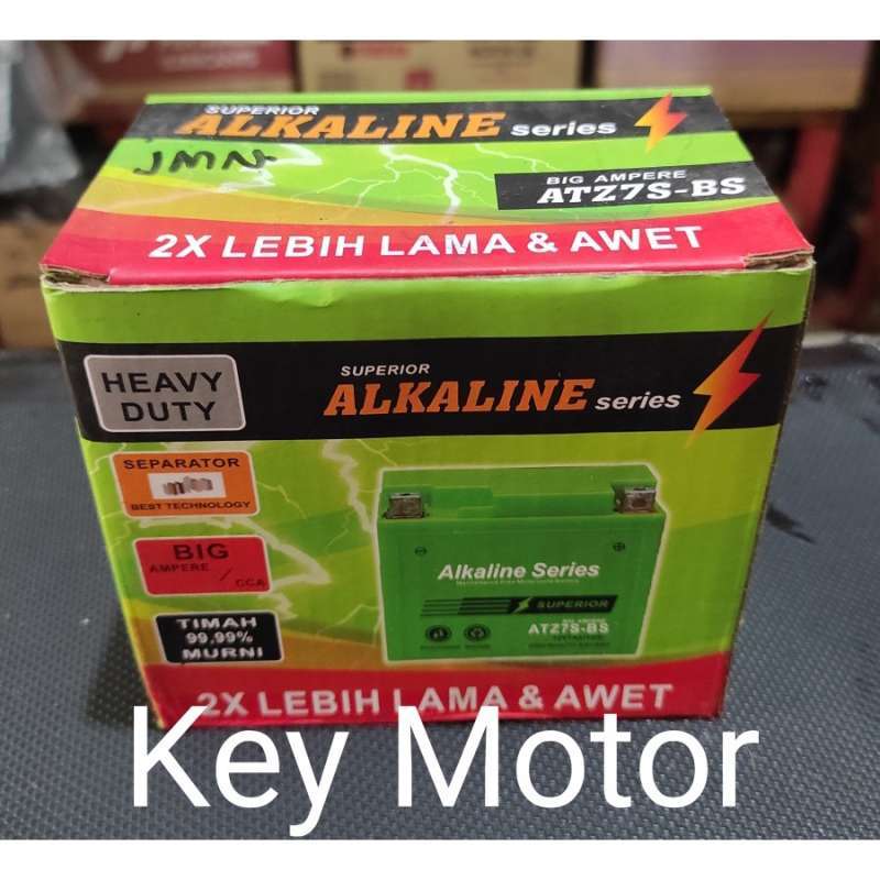 Jual Aki / Accu Kering Alkaline Alkalin Series Motor Yamaha Aerox 155 ...