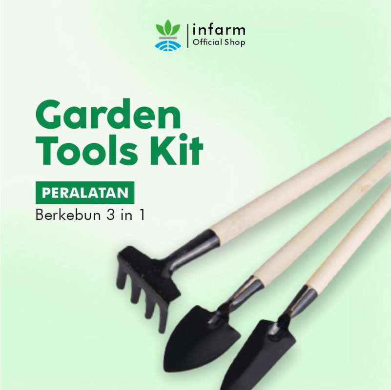 Jual Garden Tools 3 Pcs - 1 Set Praktis Untuk Berkebun Di Seller Infarm ...