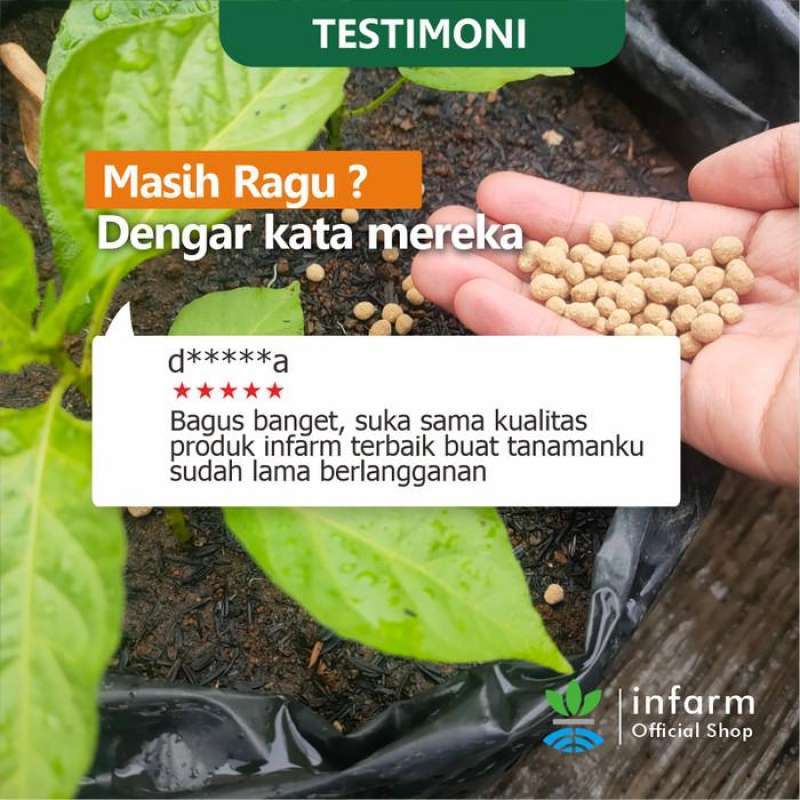 Jual Infarm - Pupuk Organik Guano 1kg Pupuk Penyubur Tanah, Bunga Dan ...