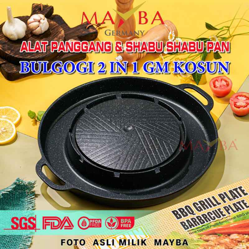 Promo Maxim Ultra Grill 25cm - Alat Panggang Dan Bakar Daging Bbq ...