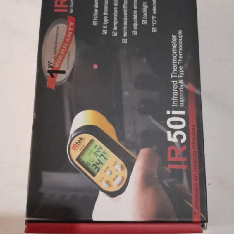 Promo Ir50i Infrared Non Contact Thermometer Ir 50i Irtek Diskon 50% Di ...