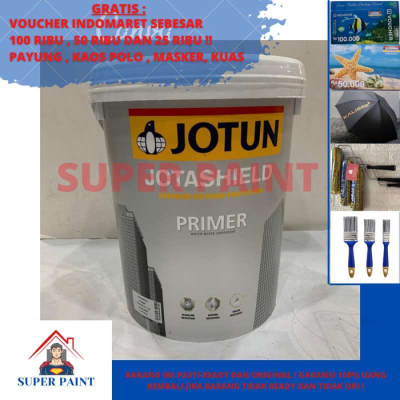 Promo Cat Dasar Luar / Alkali Exterior Jotun Jotashield Primer Putih ...