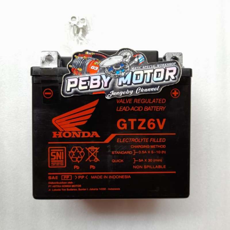 Promo Aki Motor Honda Beat Scoopy Genio Vario 125 150 Esp Original ...