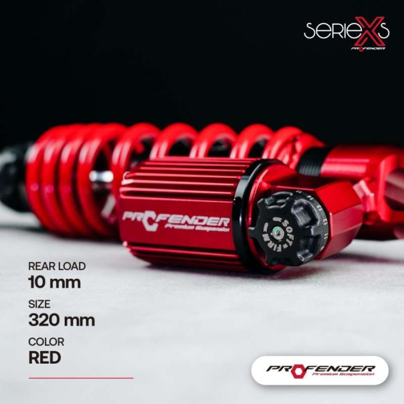Promo Profender Shockbreaker Belakang Tipe X Series Untuk Promo - Hitam ...