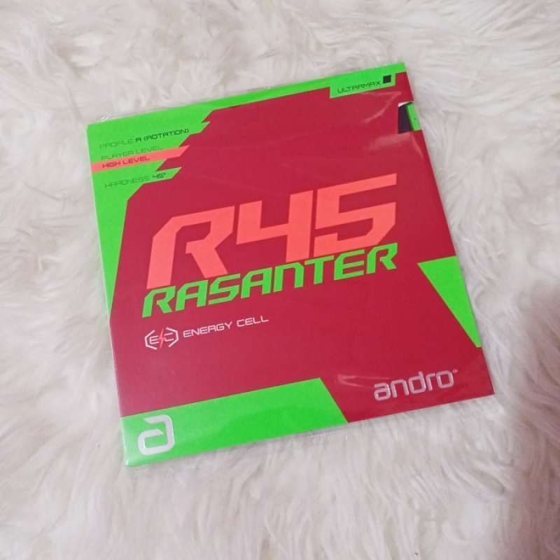 Promo Karet Bet Pingpong Tenis Meja Andro Rasanter R45 Ori Rasa Tenergy Fx Diskon 9% Di Seller ...
