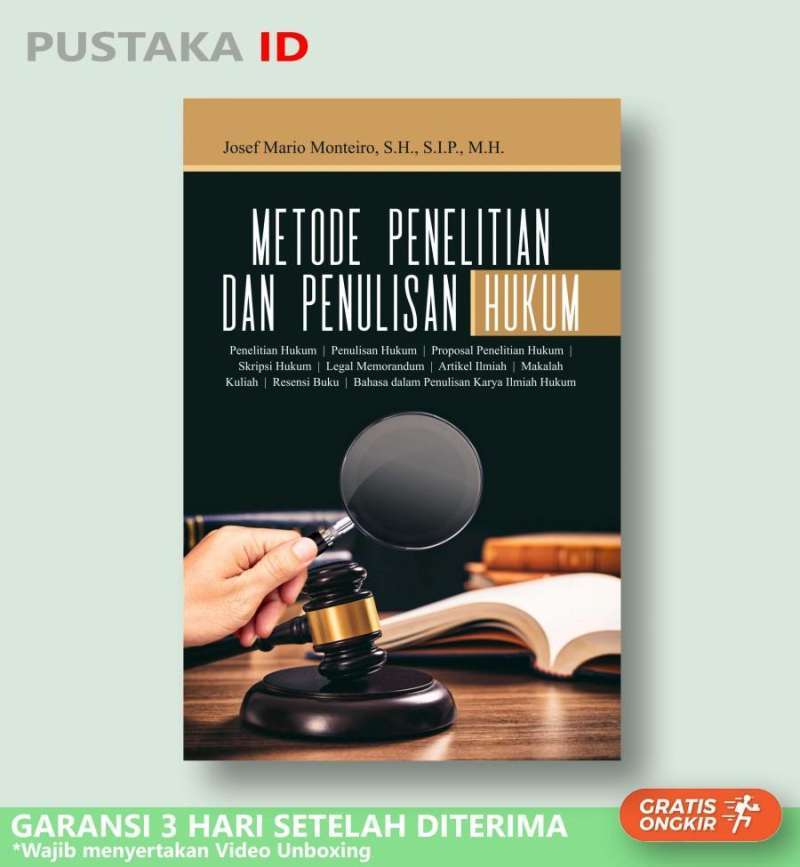 Jual Buku Metode Penelitian Dan Penulisan Hukum Di Seller Buku Id ...