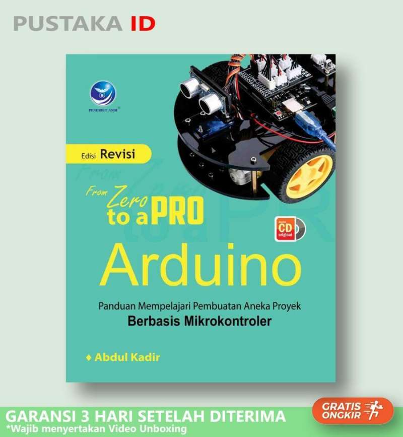 Jual Buku Ori From Zero To A Pro Arduinocd Edisi Revisi Di Seller Buku Id Karang Tengah 