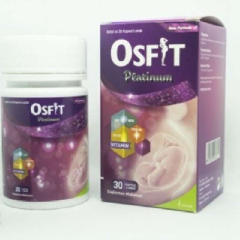 Promo Osfit Platinum Isi 30 Kapsul Suplemen Ibu Hamil & Menyusui Diskon ...
