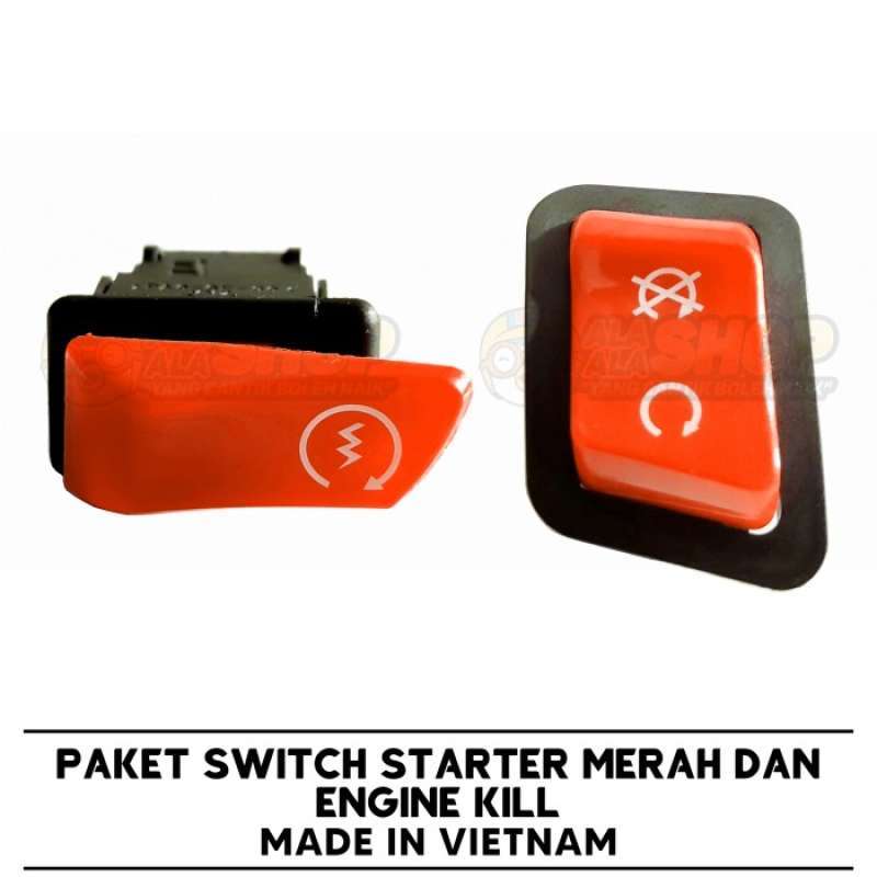 Promo Paket Switch / Saklar Starter Iss Merah Made In Vietnam Diskon ...