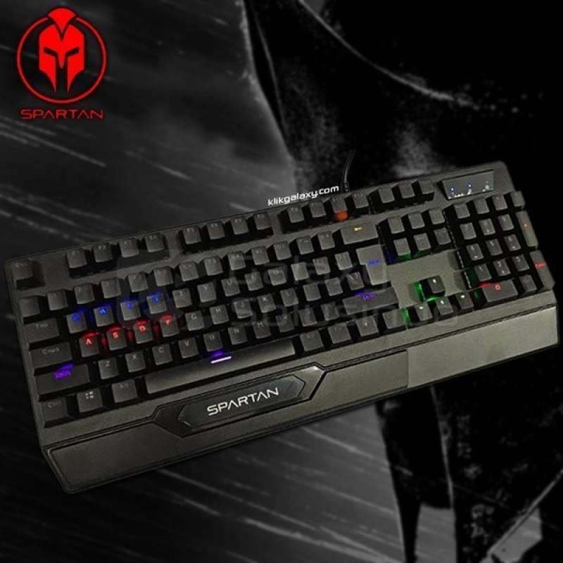 Promo Spartan Gk 001 Mechanical Gaming Keyboard - Original Diskon 6% Di ...