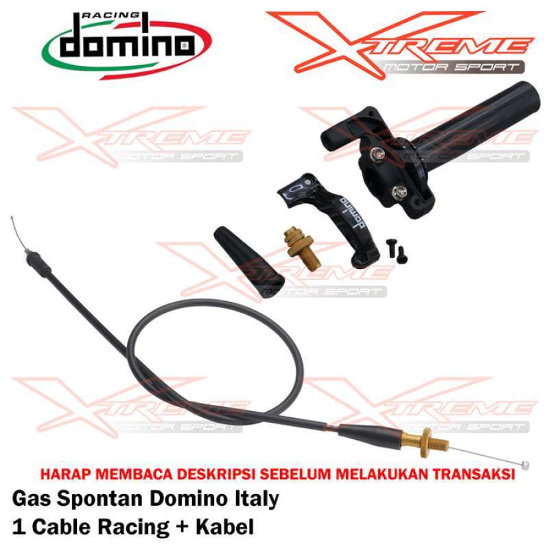 Promo Gas Spontan Domino Italy 1 Kabel Racing One Cable Universal Baru ...