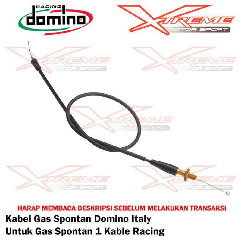 Promo Gas Spontan Domino Italy 1 Kabel Racing One Cable Universal Baru ...