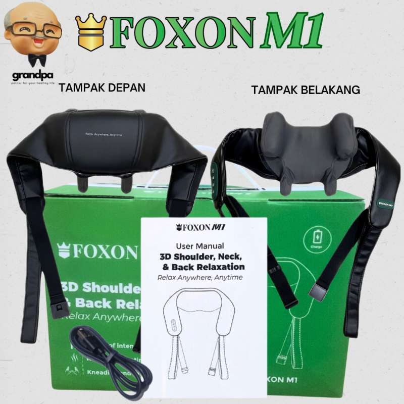 Jual Foxon M1 Alat Pijat Portable Leher, Pundak Dan Punggung Bawah Di ...