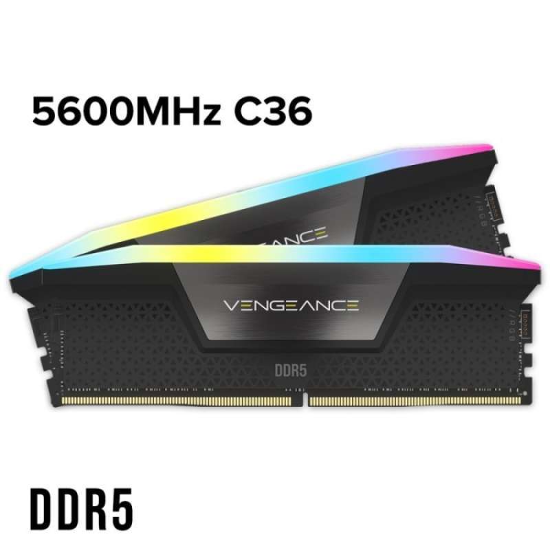 Jual Corsair Vengeance Ram Pc Rgb Ddr5 2x16gb 5600mhz Di Seller ...