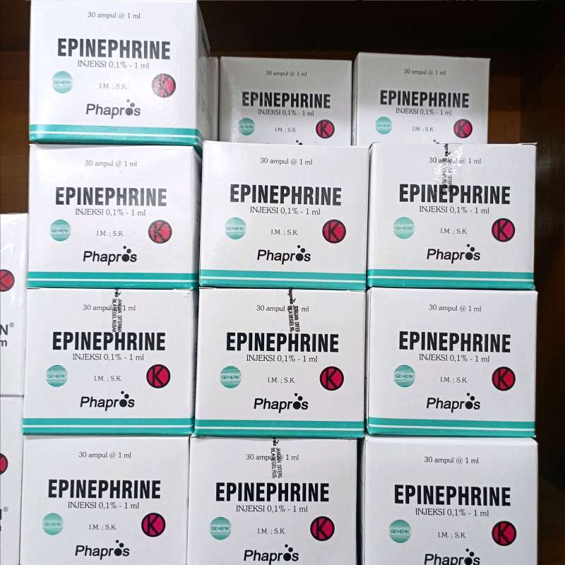 Jual Epinephrine/epinephrin/box Exp 2025 Injeksi Di Seller Apotik ...